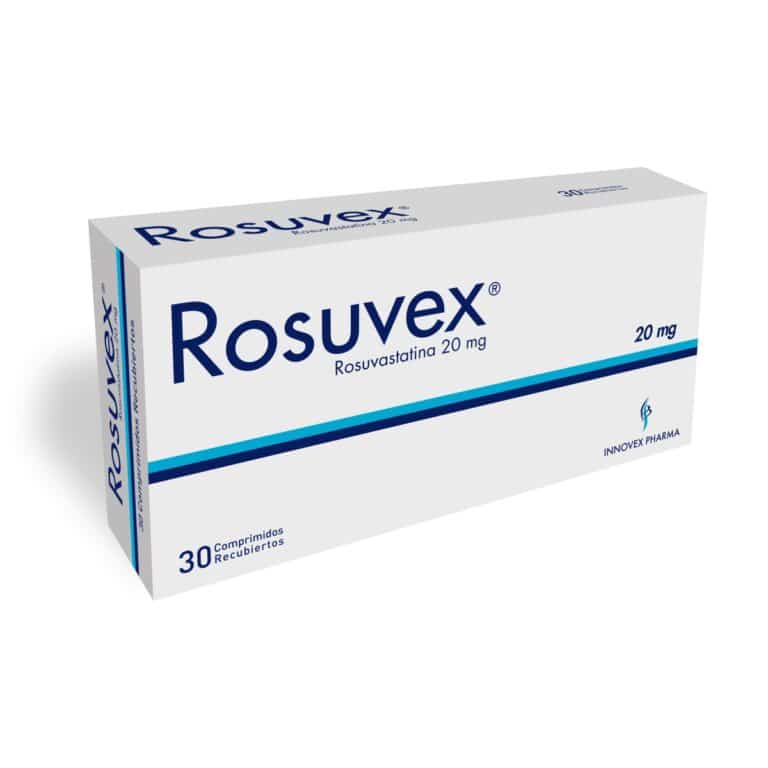 Rosuvex® – 20 mg – Innovex Pharma®, S.R.L.